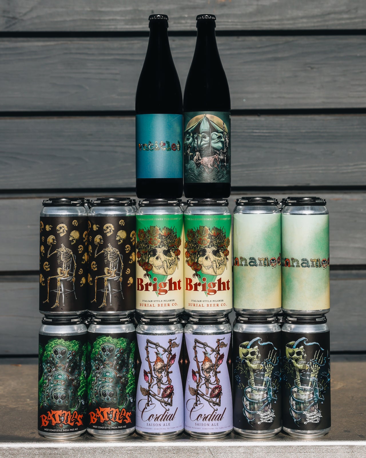 Burial Beer Co. | Asheville Craft Brewery | Modern Design | Meticulous
