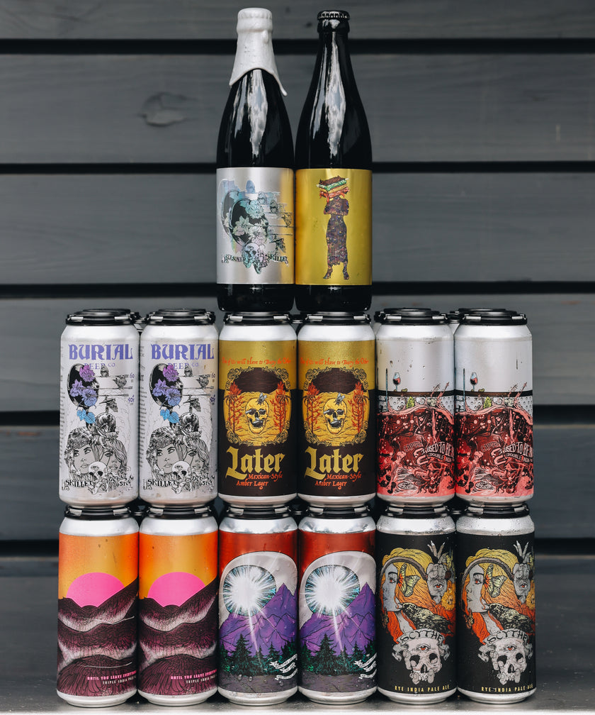 Burial Beer Co. | Asheville Craft Brewery | Modern Design | Meticulous