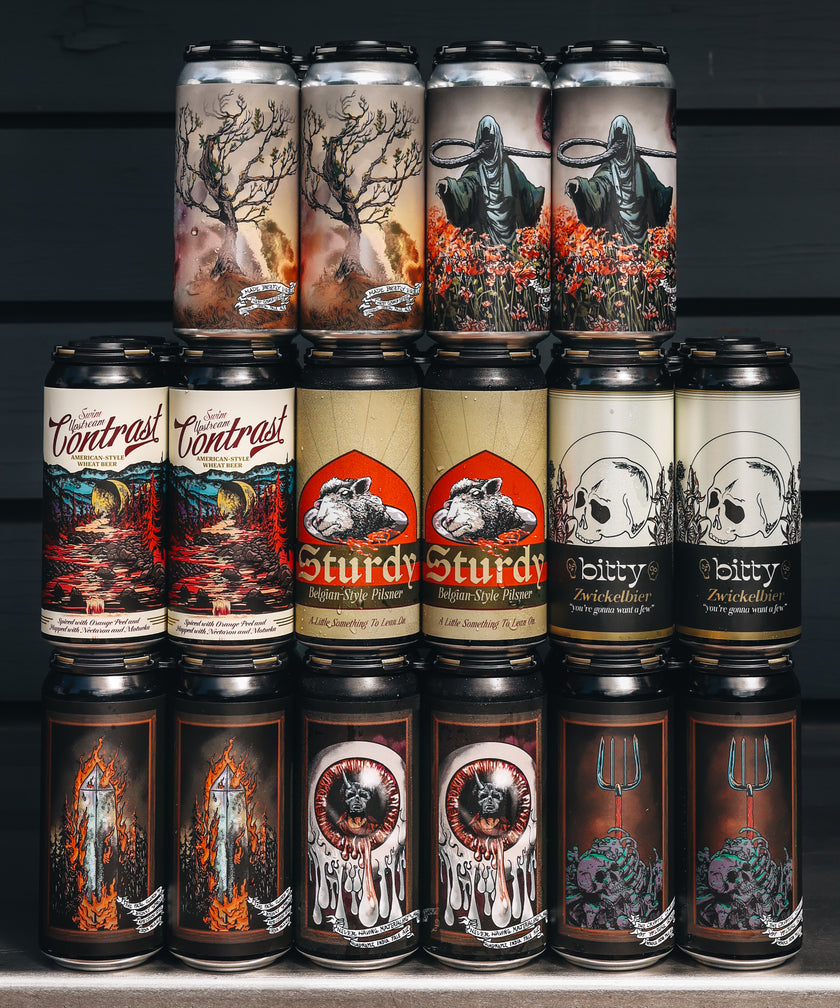 Burial Beer Co. | Asheville Craft Brewery | Modern Design | Meticulous