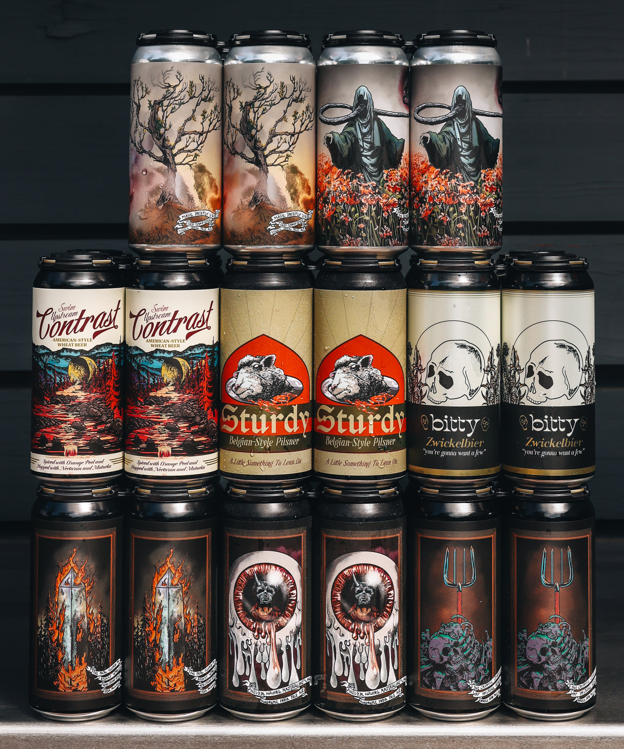 Burial Beer Co. | Asheville Craft Brewery | Modern Design | Meticulous