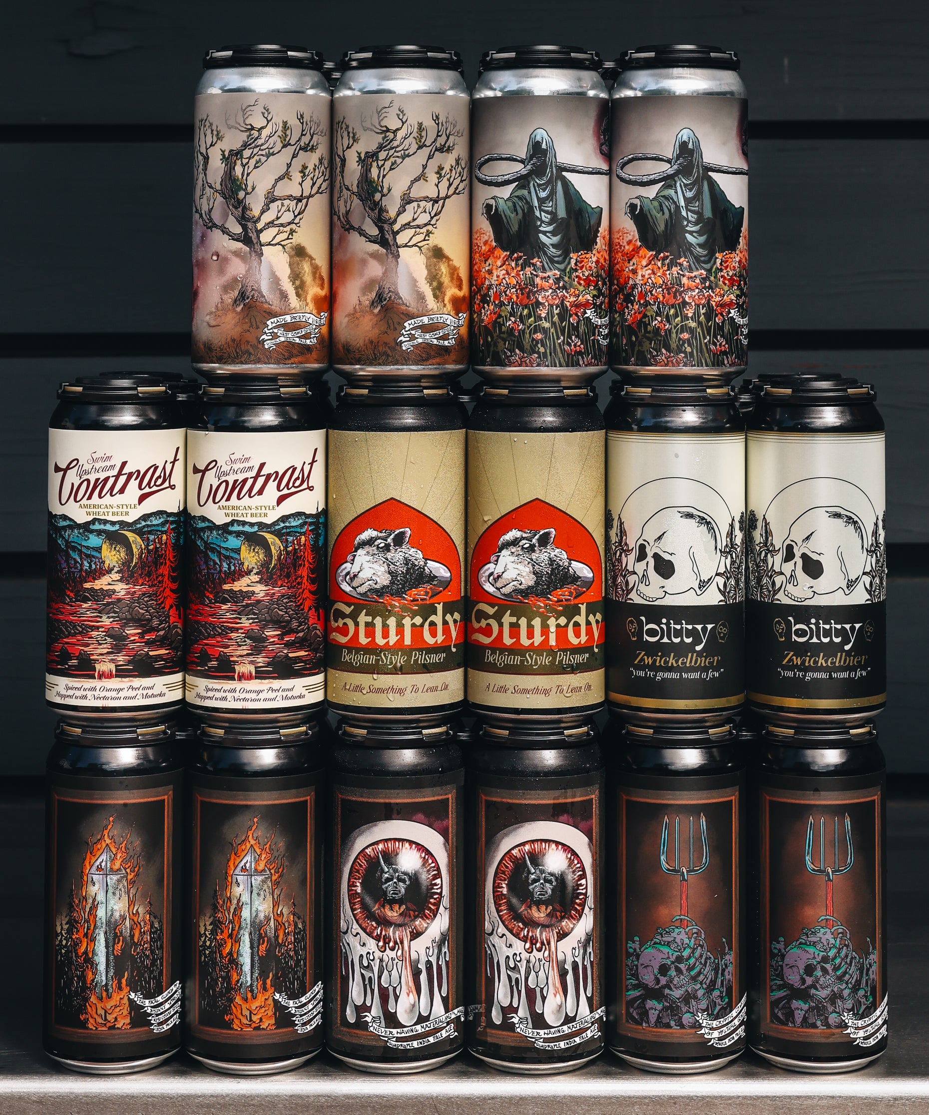 Burial Beer Co. | Asheville Craft Brewery | Modern Design | Meticulous