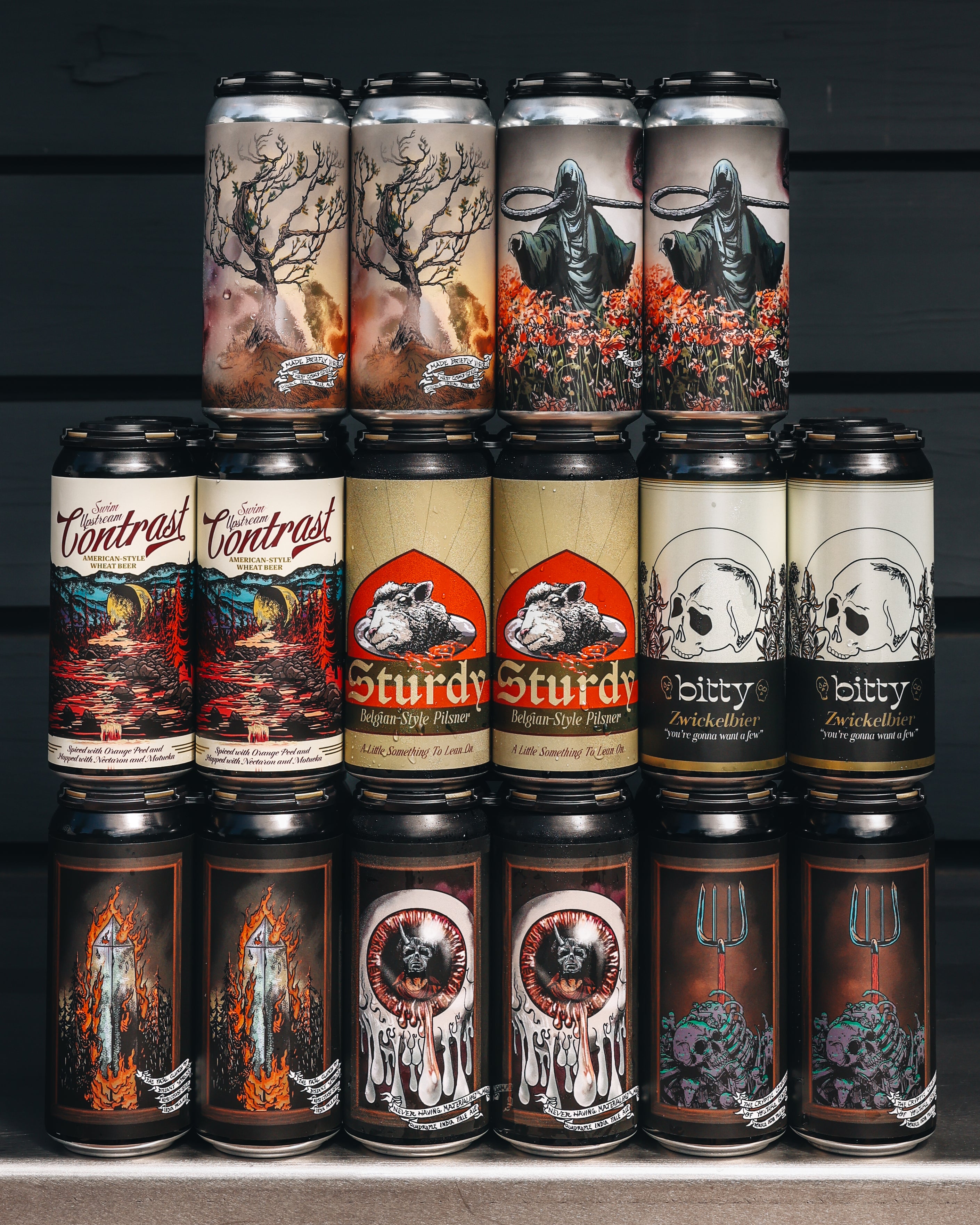 Burial Beer Co. | Asheville Craft Brewery | Modern Design | Meticulous