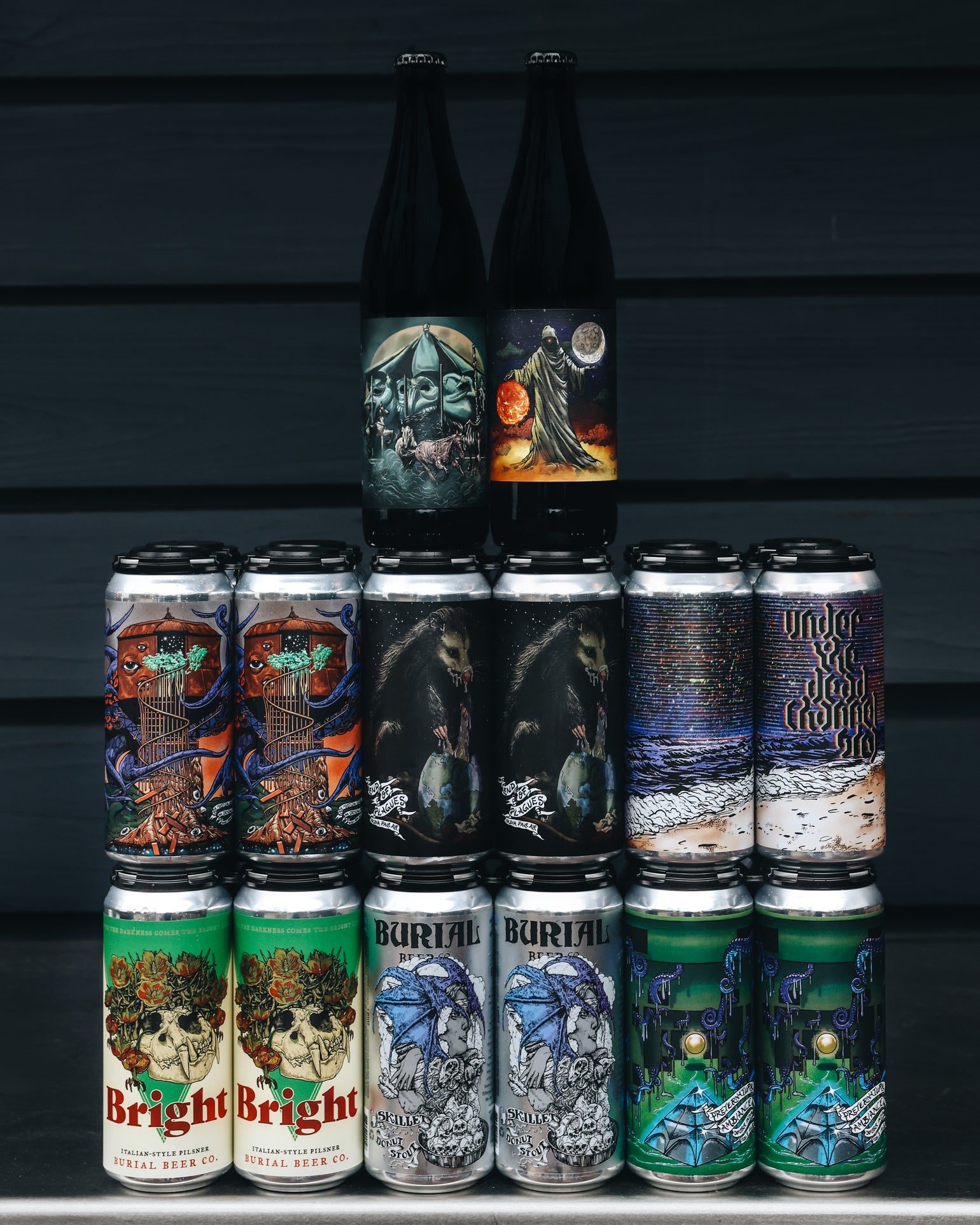 Burial Beer Co. | Asheville Craft Brewery | Modern Design | Meticulous