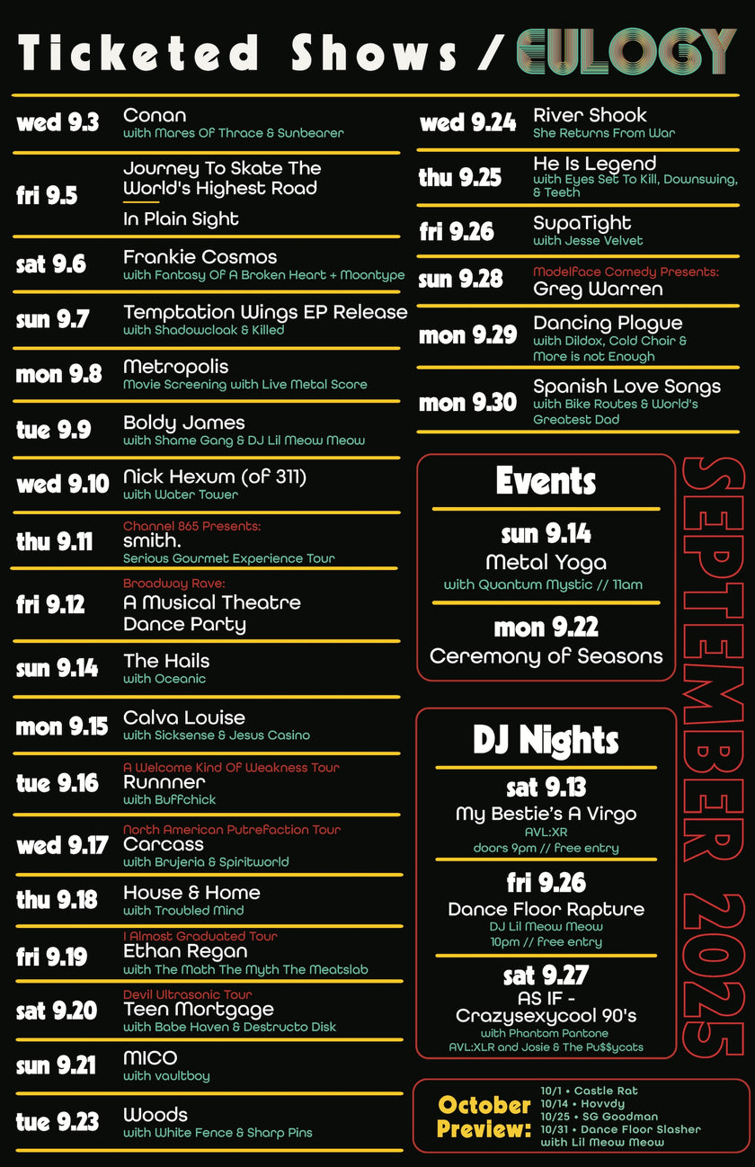 Eulogy – Burial Beer