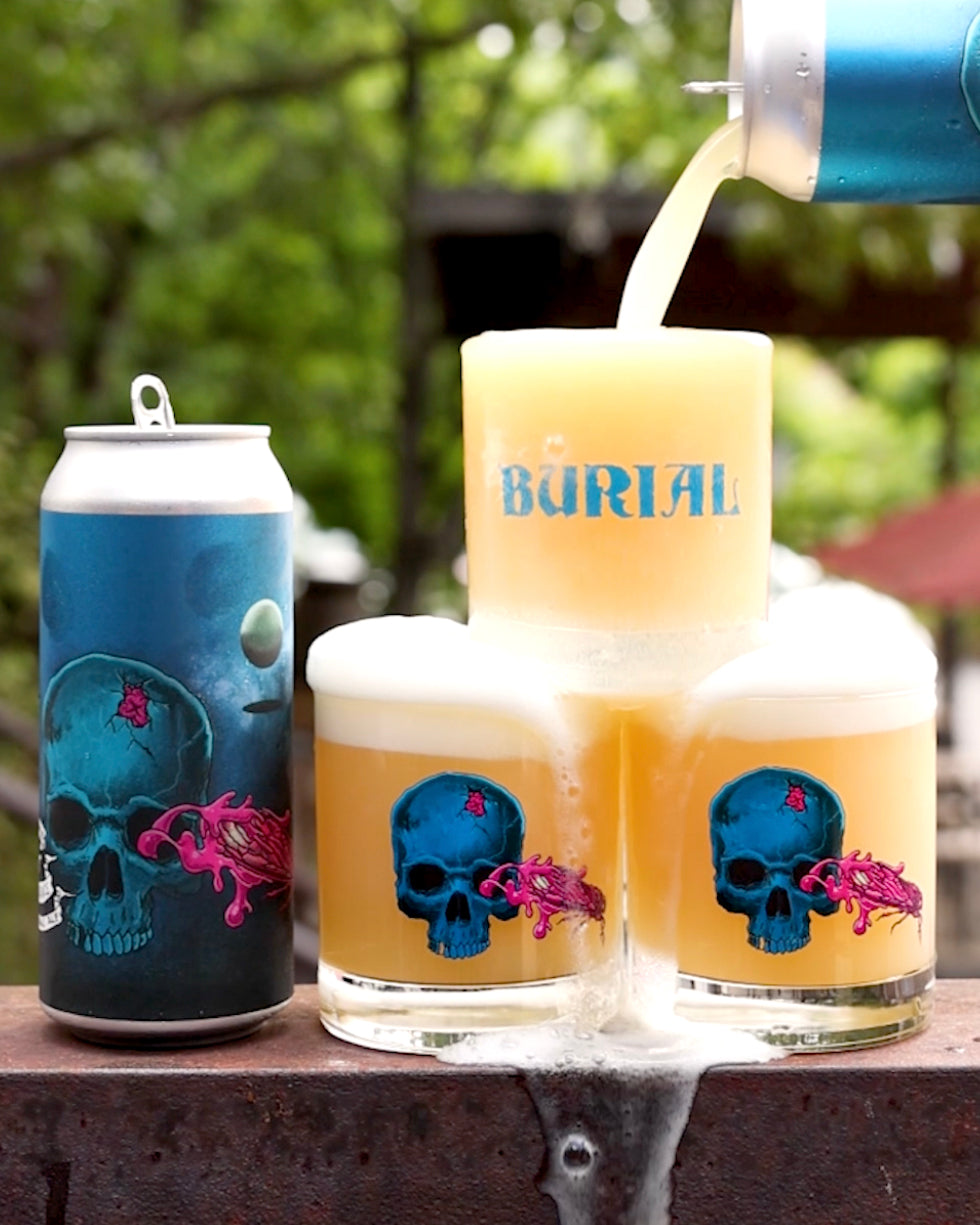 Malcontents of Dissonance Rocks Glass – Burial Beer