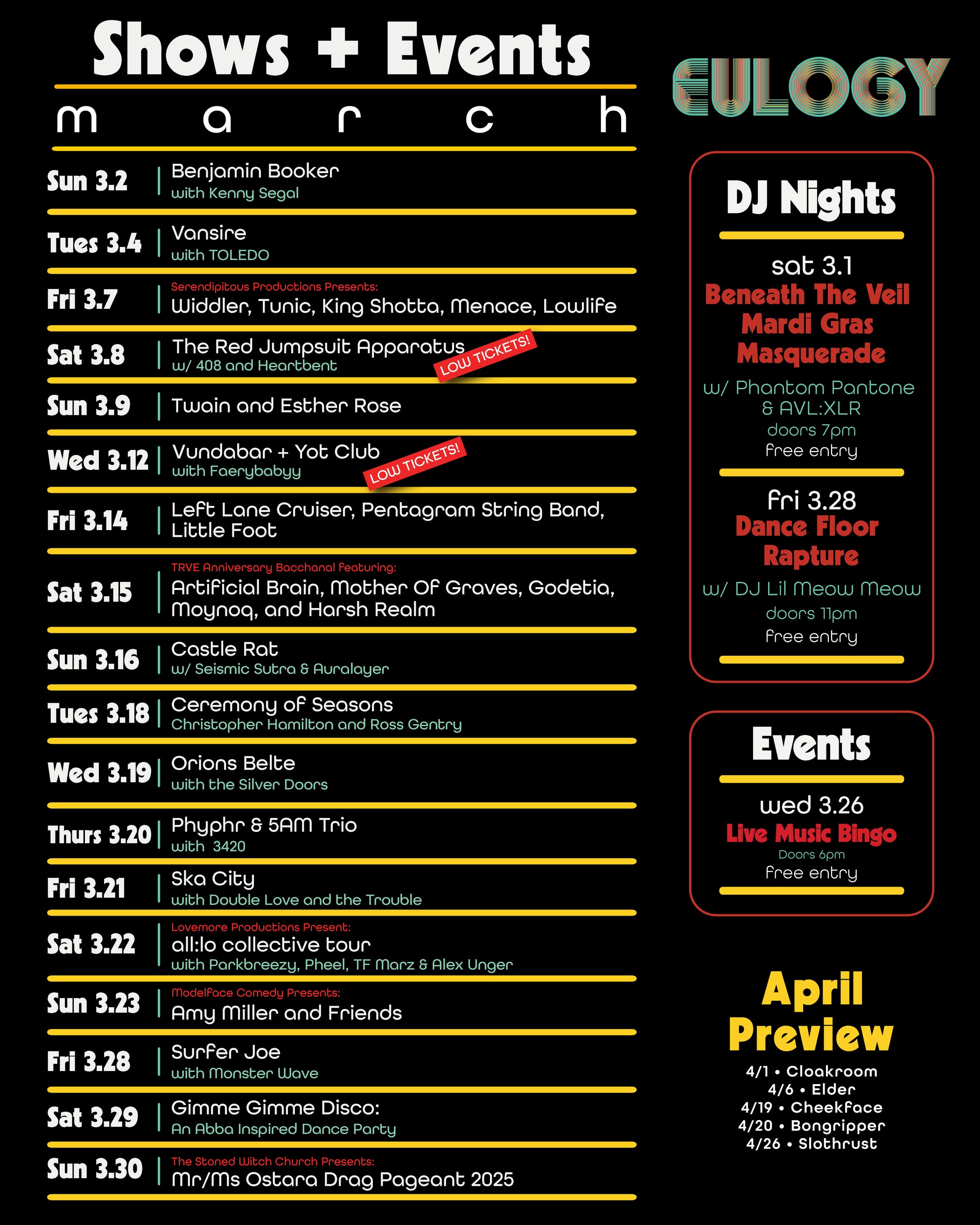 Eulogy – Burial Beer